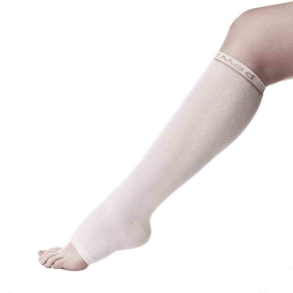 DJMed White Geri Sleeves Leg Skin Protectors