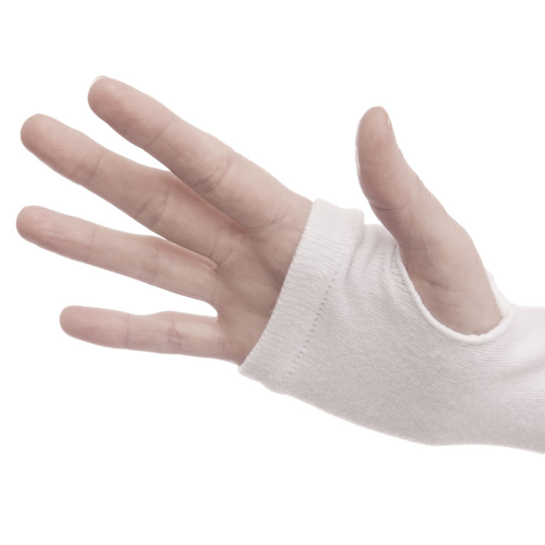 DJMed White Geri Sleeves Arm Skin Protectors